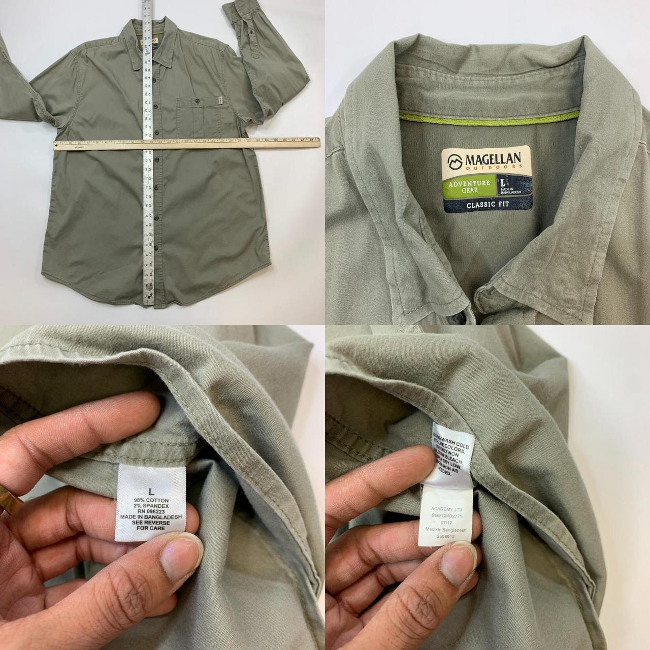 Magellan Adventure Shirt Men L Large Classic Fit... - Depop