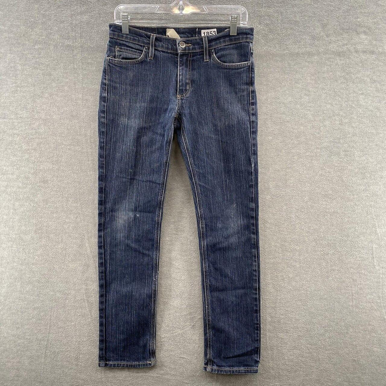 Rustic dime womans size 30 blue jeans made in usa... - Depop