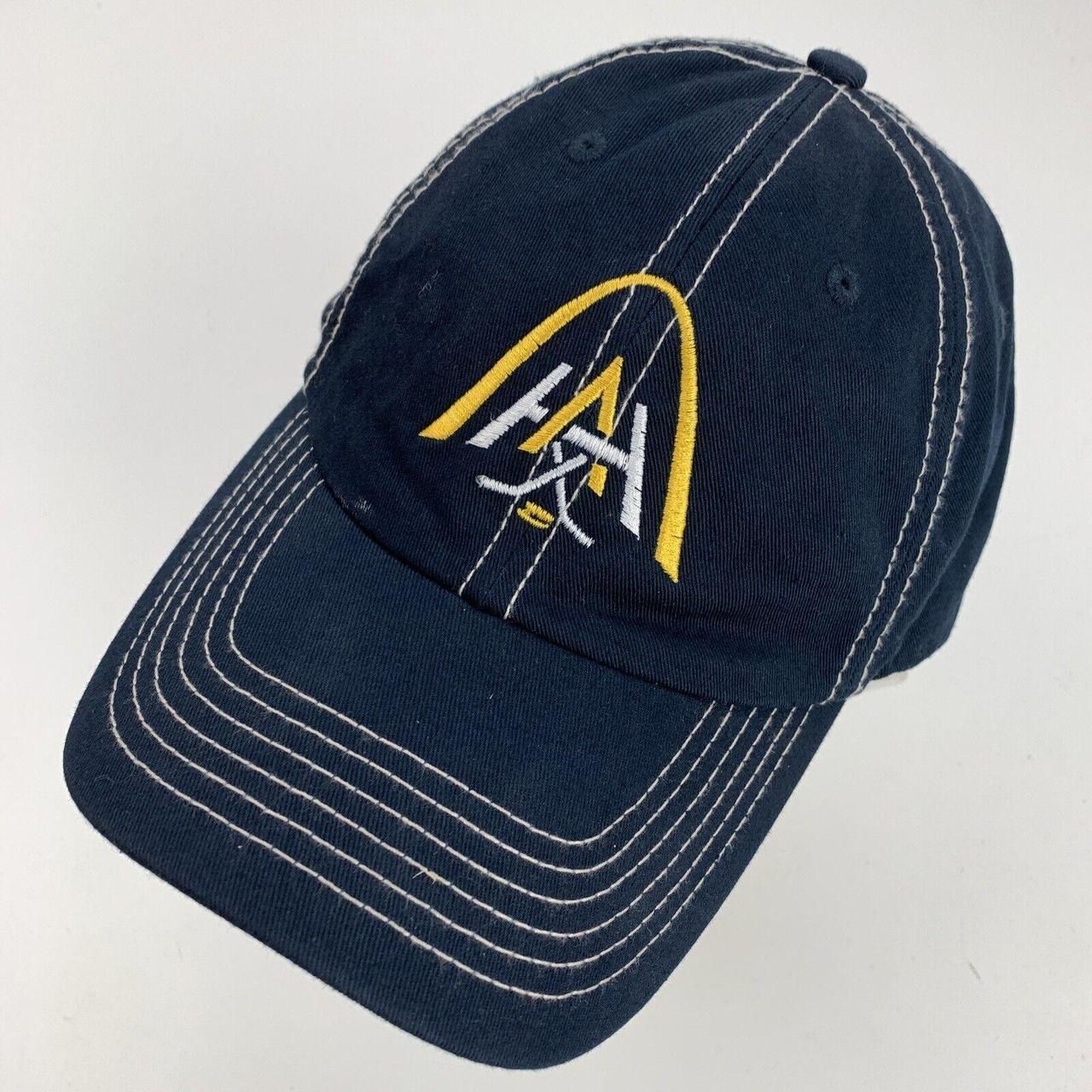 Unknown Hockey Logo AH Arch Ball Cap Hat Adjustable... - Depop