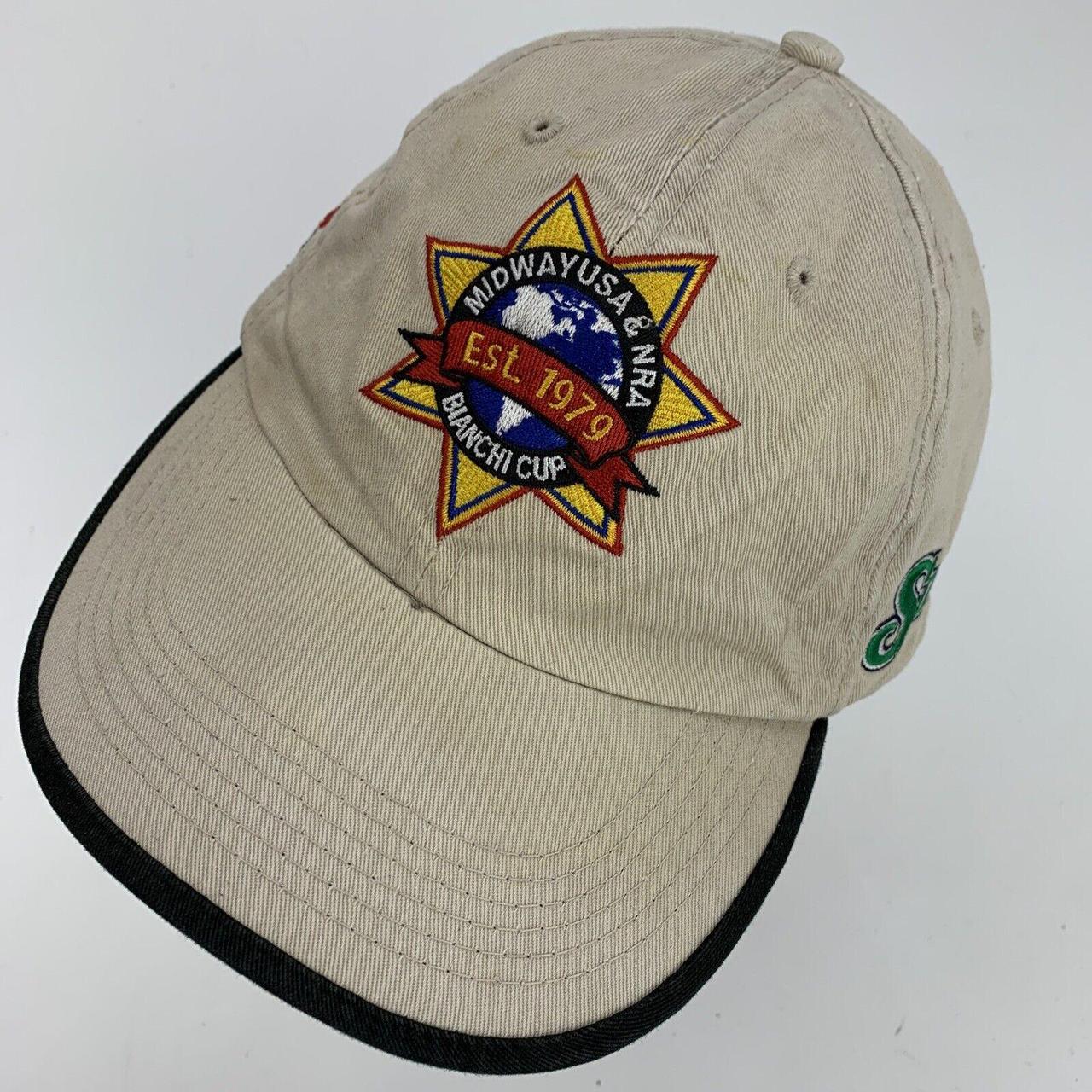 Midway USA & NRA Bianchi Cup Ball Cap Hat Adjustable... - Depop
