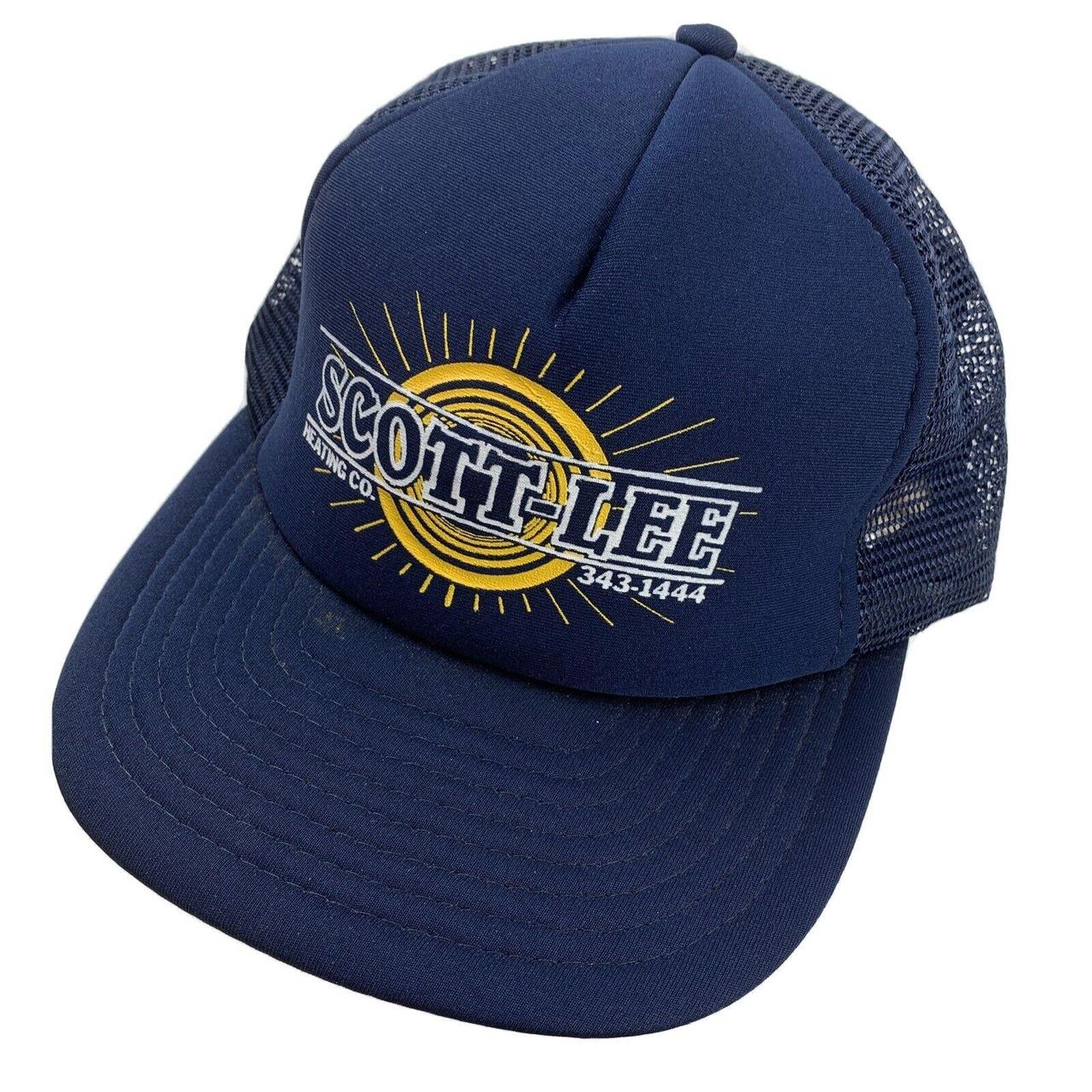 Scott Lee Heating Trucker Cap Hat Snapback I... - Depop