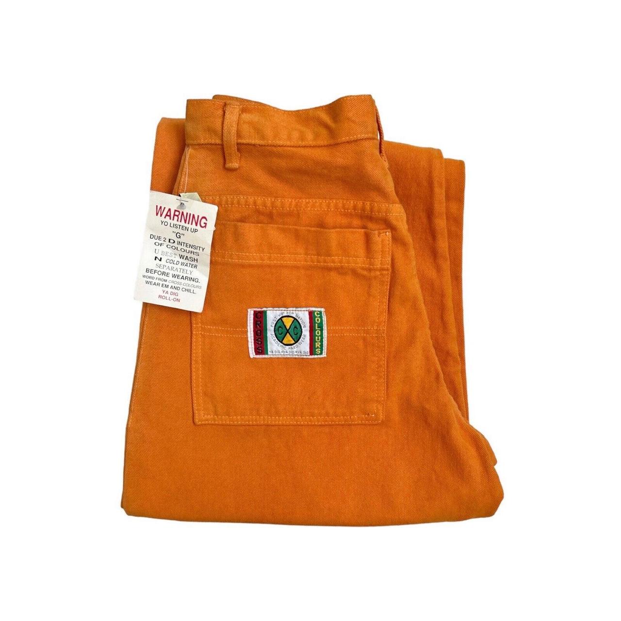 vintage cross colours jeans mens size 30 deadstock... - Depop