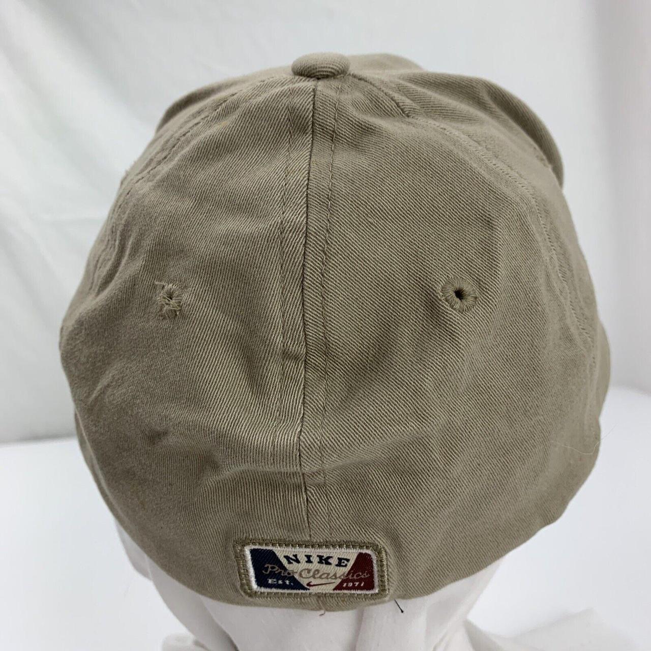 Nike Spellout Beige Ball Cap Hat Fitted One Size... - Depop
