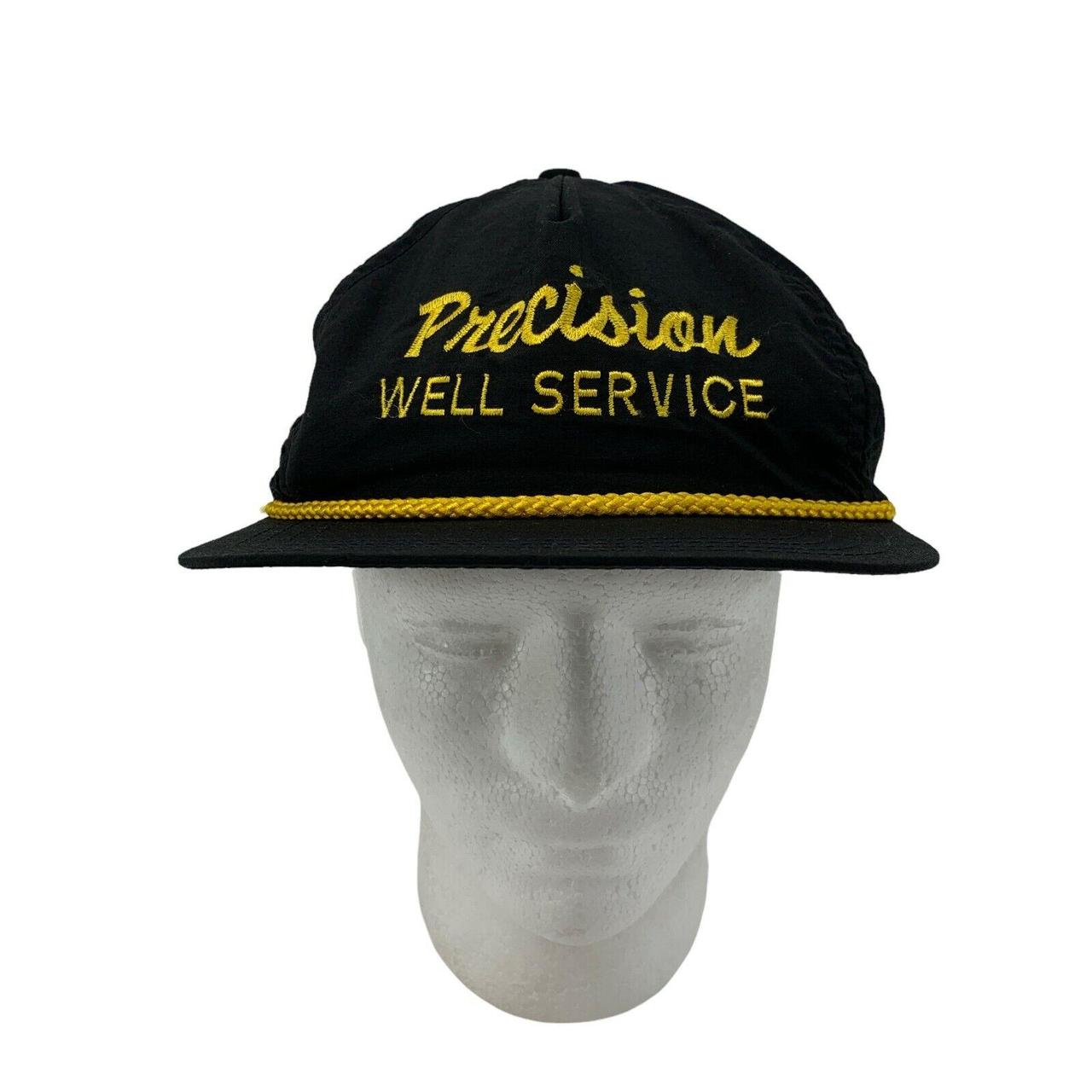 Vintage Precision Well Service Hat Mens Adjustable... - Depop