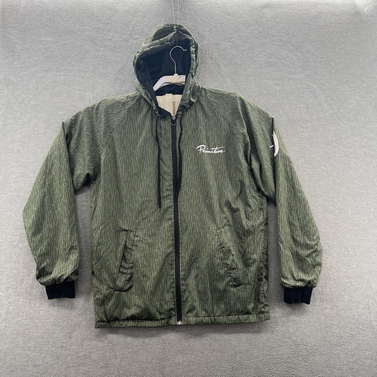 primitive Skateboarding Mens Full Zip Hooded... - Depop