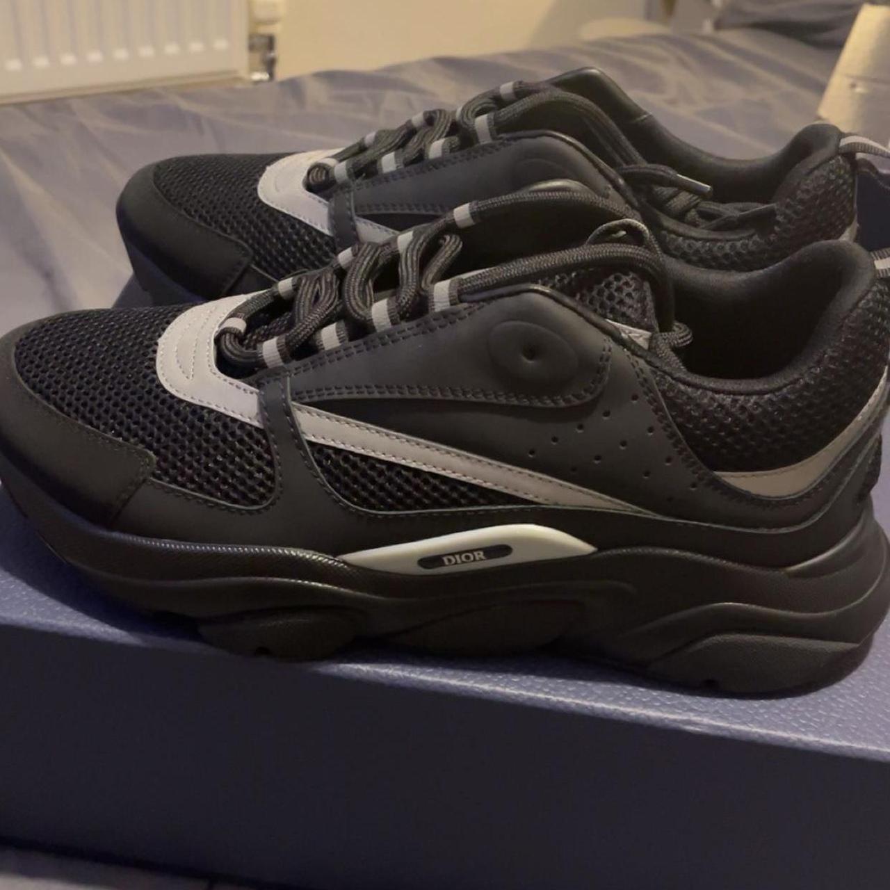 Dior B22 Mesh Trainer - Black/Silver🖤 - Depop