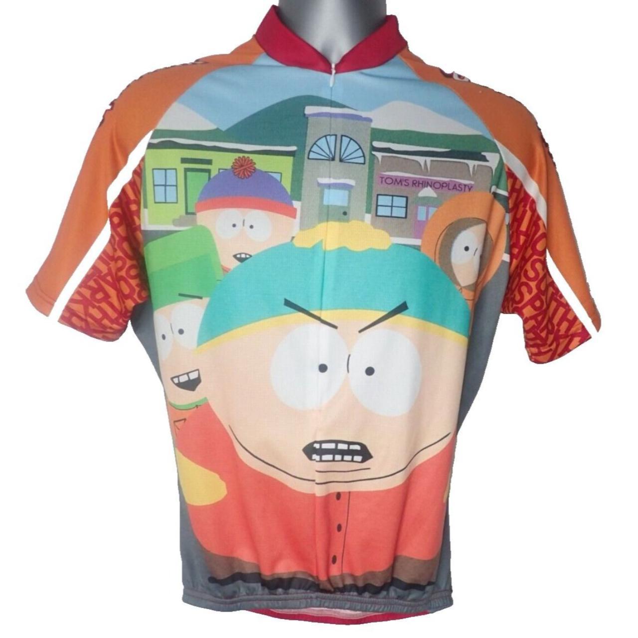Descente South Park Cycling Jersey Shirt Size Large. Depop