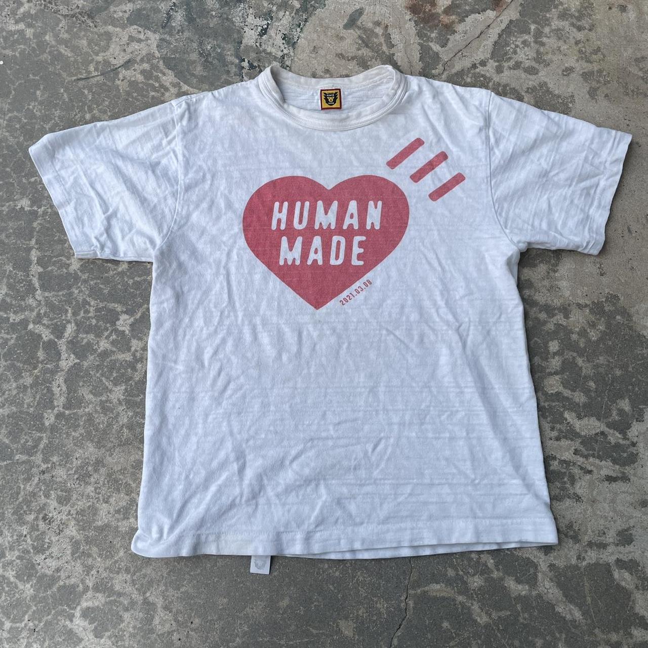 Human Made T-Shirt Some Stains Firm on Price - Depop