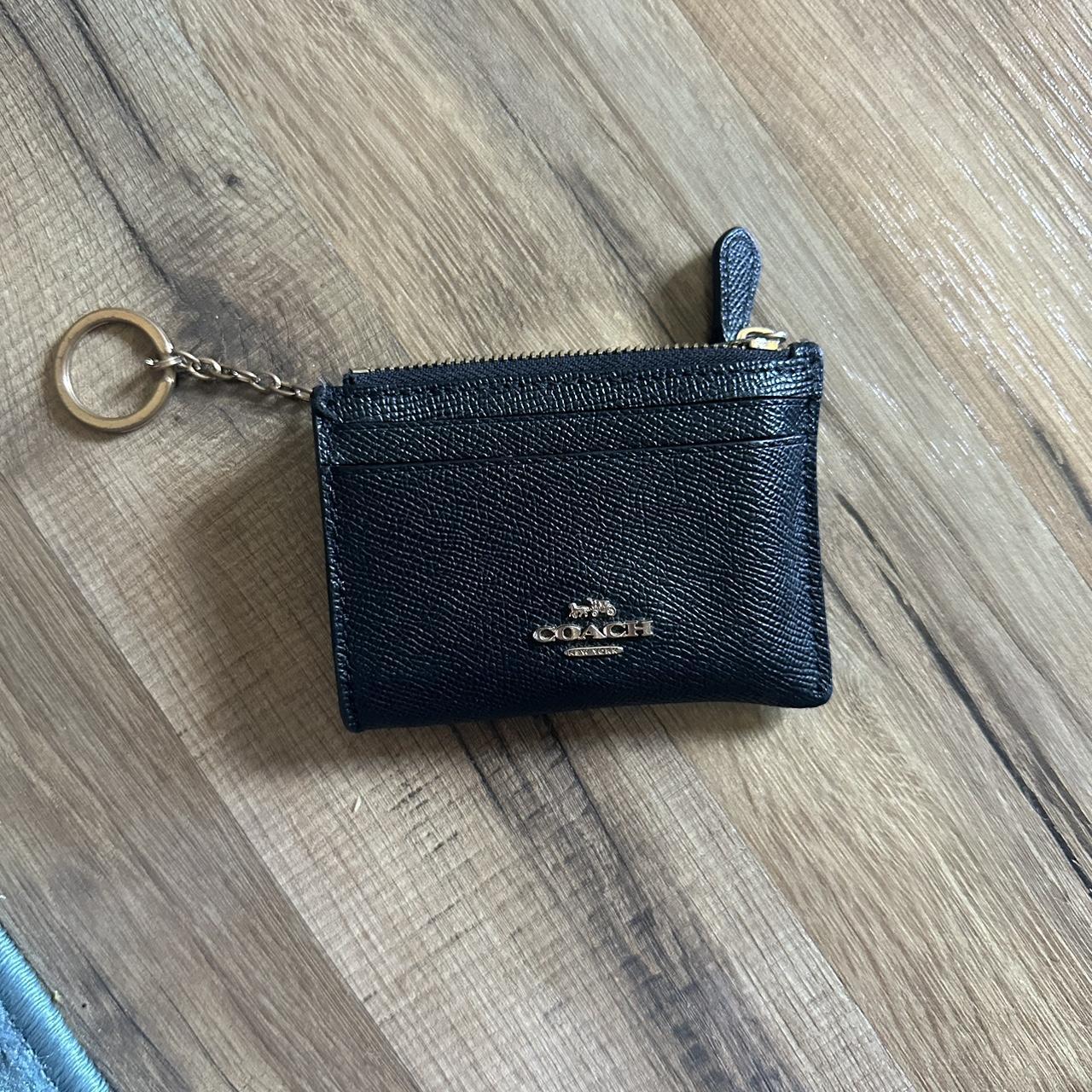 coach keychain wallet, a little stretched out but... | Depop