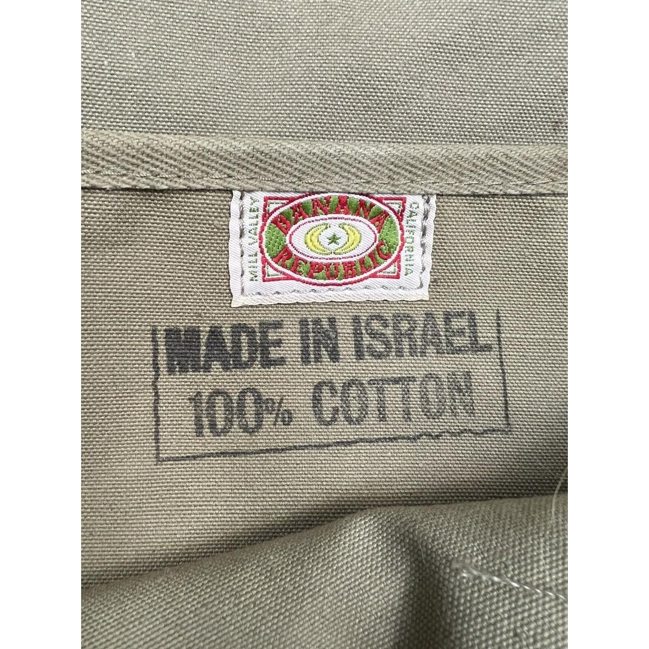 Israeli Army Military Bag Banana Republic Messenger... - Depop