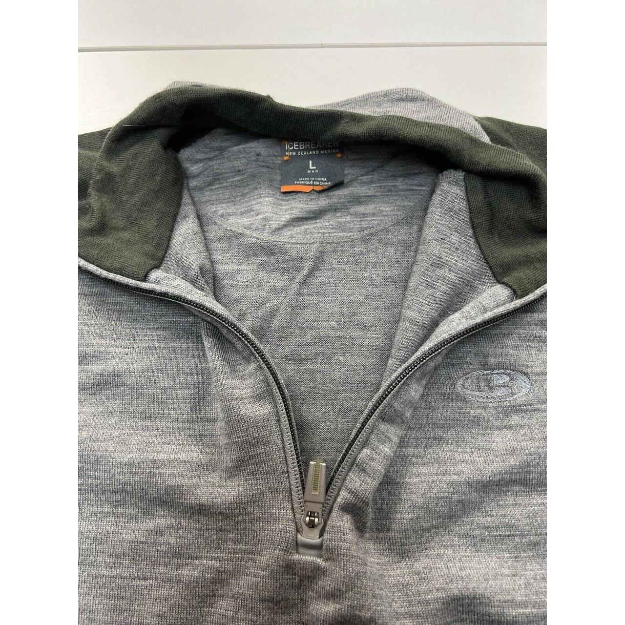 Ice Breaker Sweater Large Merino Wool New Zealand... - Depop