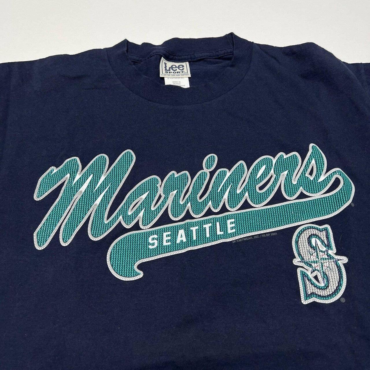 Vintage Mariners Shirt Large Vintage 2001 Seattle... - Depop