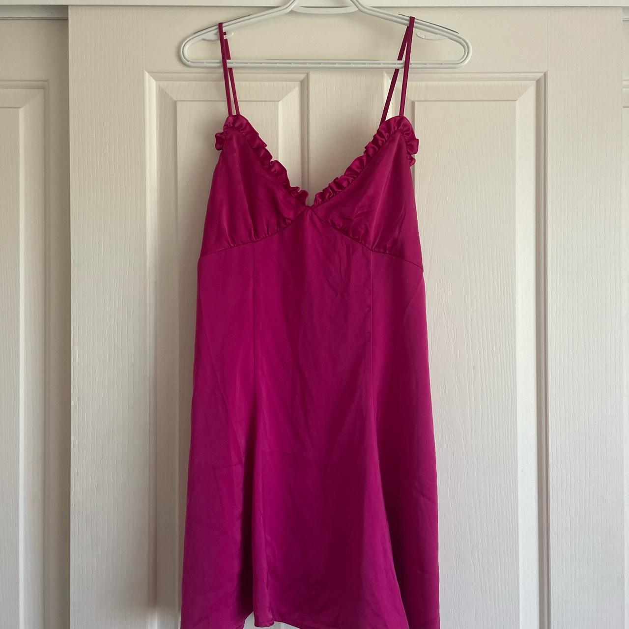 H&M pink mini dress Brand new with tags - Depop