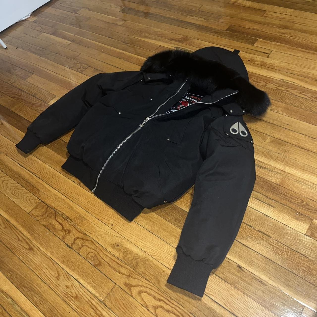 Moose Knuckle Bomber Black Size: S Brand... | Depop