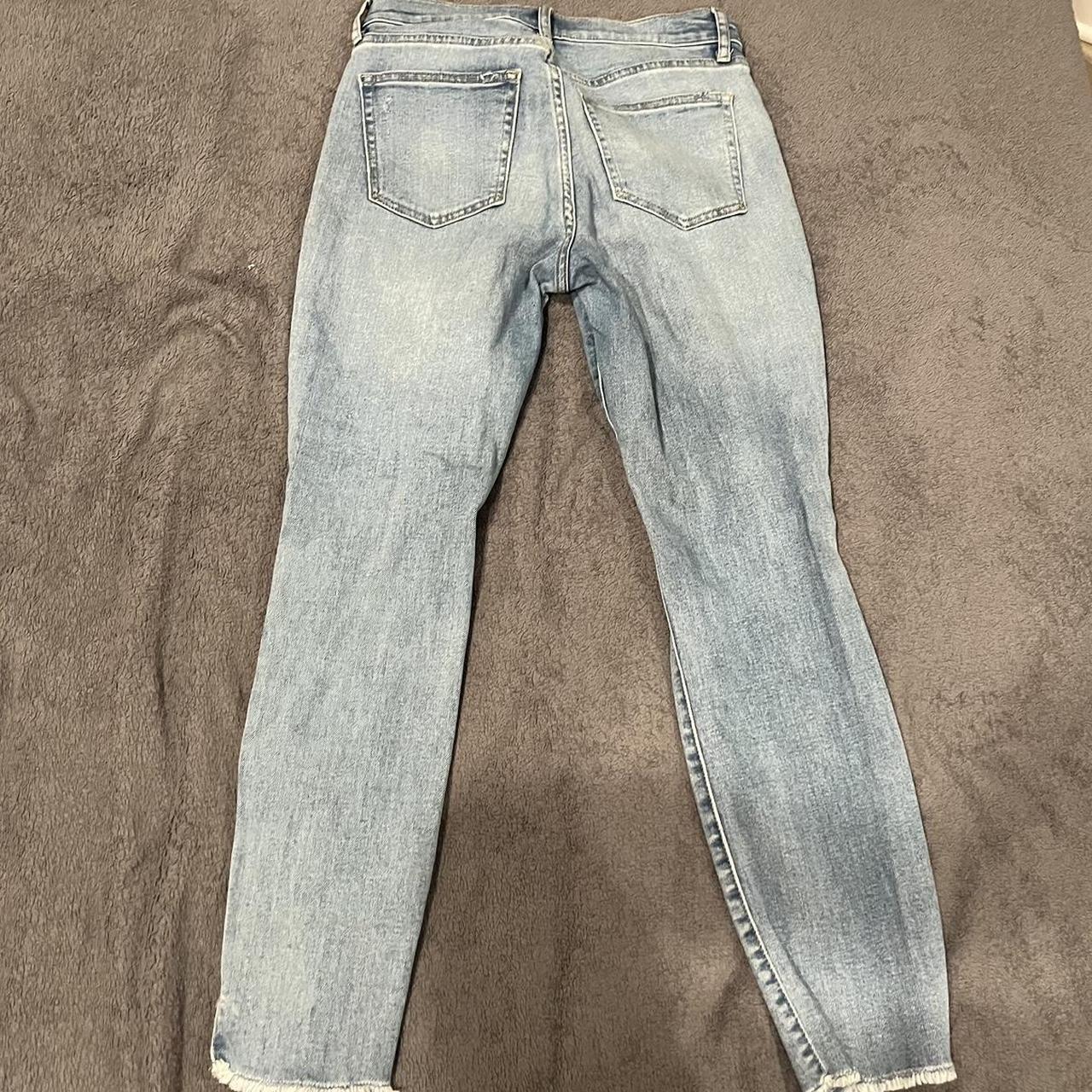 GAP - light blue wash lightly ripped jeans ☆ for... - Depop