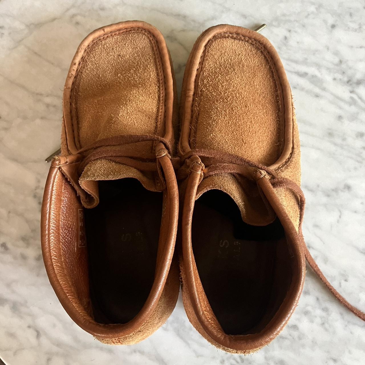 RARE. Clarks Originals Wallabee Boots Shoes Rust /... - Depop