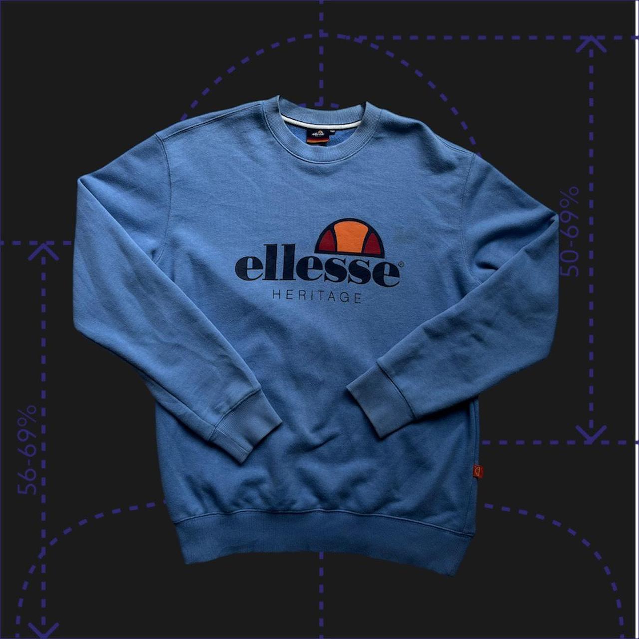 Ellesse heritage jumper Size: fit like M Shoulder to... - Depop