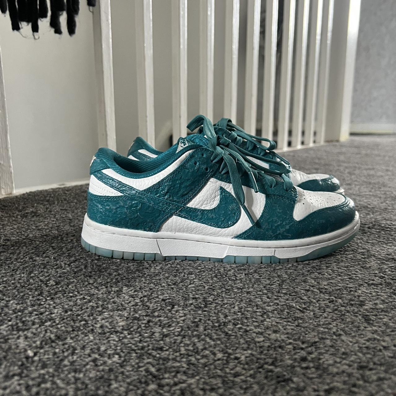 Ocean blue dunks open to offers - Depop