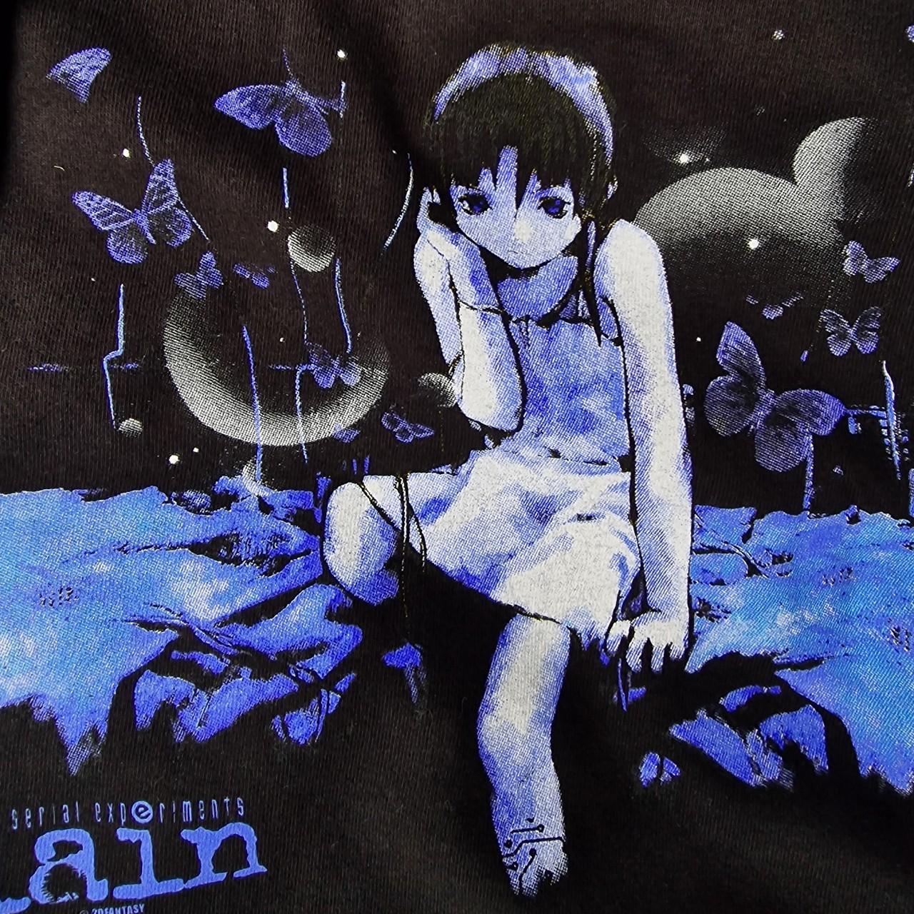 Serial Experiments Lain Vintage T-Shirt XL Rare... - Depop