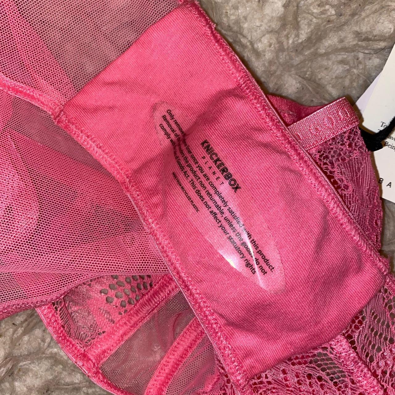 Knickerbox Women's Pink Bra | Depop