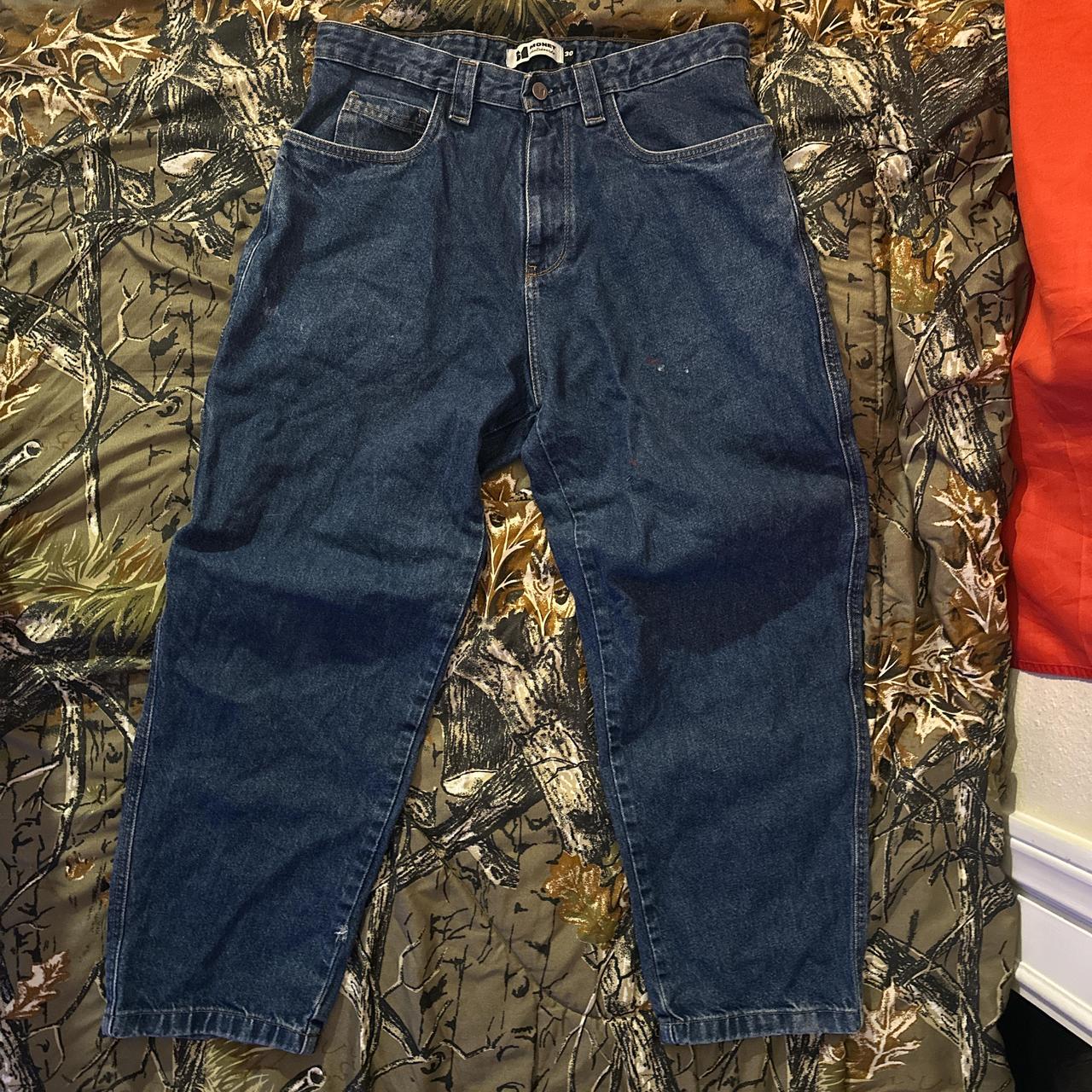 Monet Skateboards Jeans thick utility pants,... - Depop