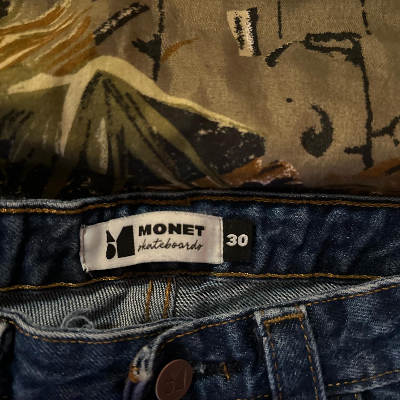 Monet Skateboards Jeans thick utility pants,... - Depop