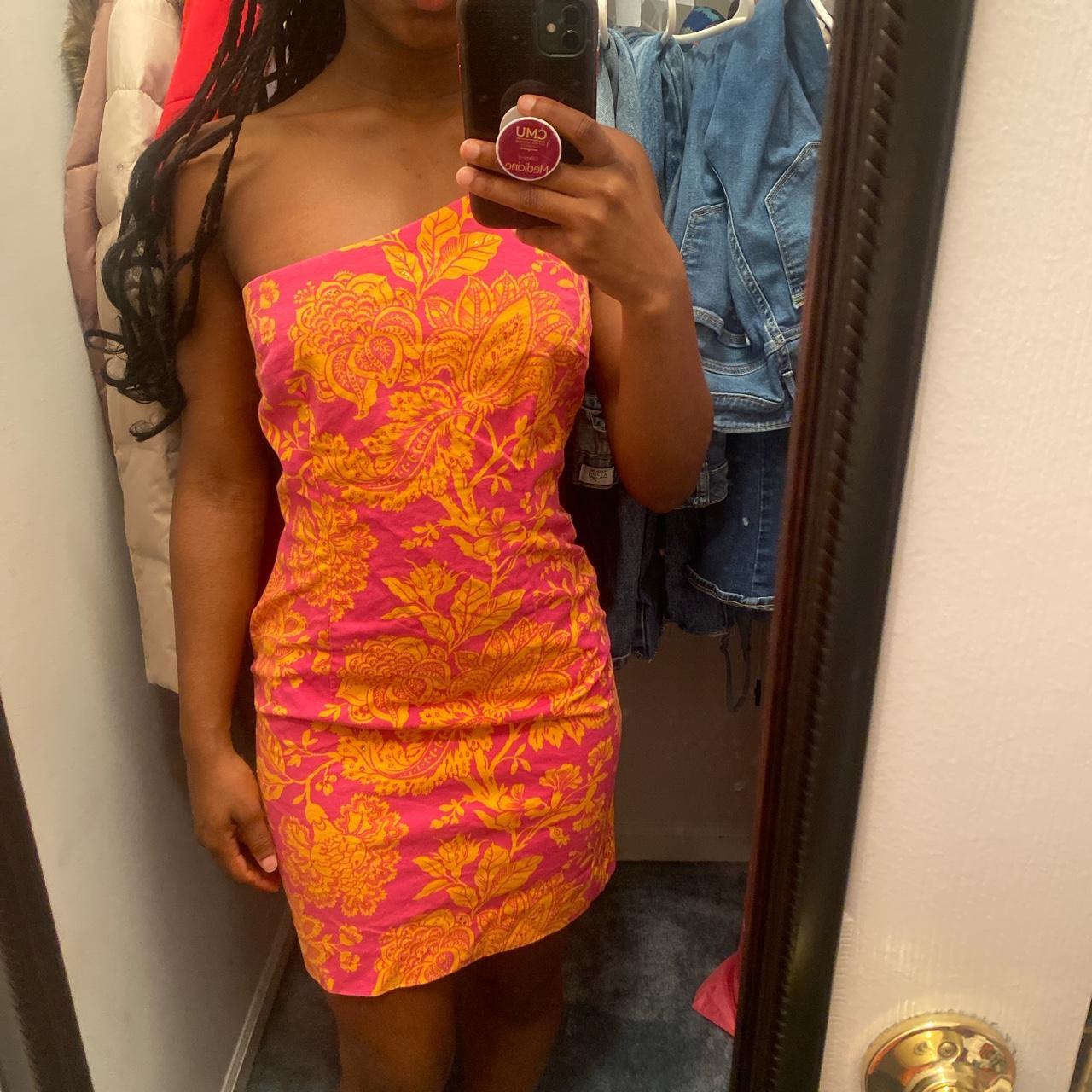 Beautiful dress, one shoulder, midi length. This... - Depop