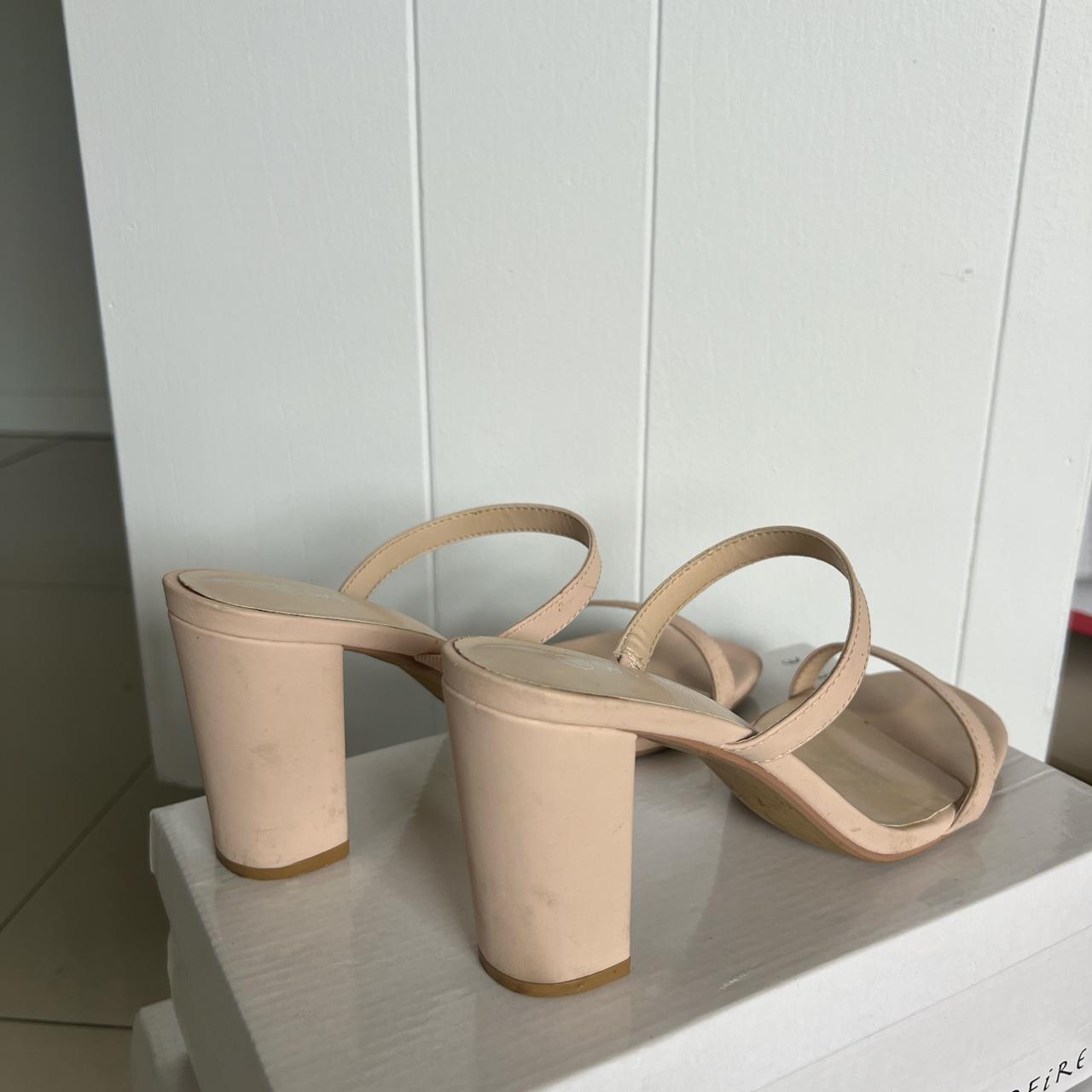 Wildfire Heels Natural coloured Size 8 Have been... - Depop