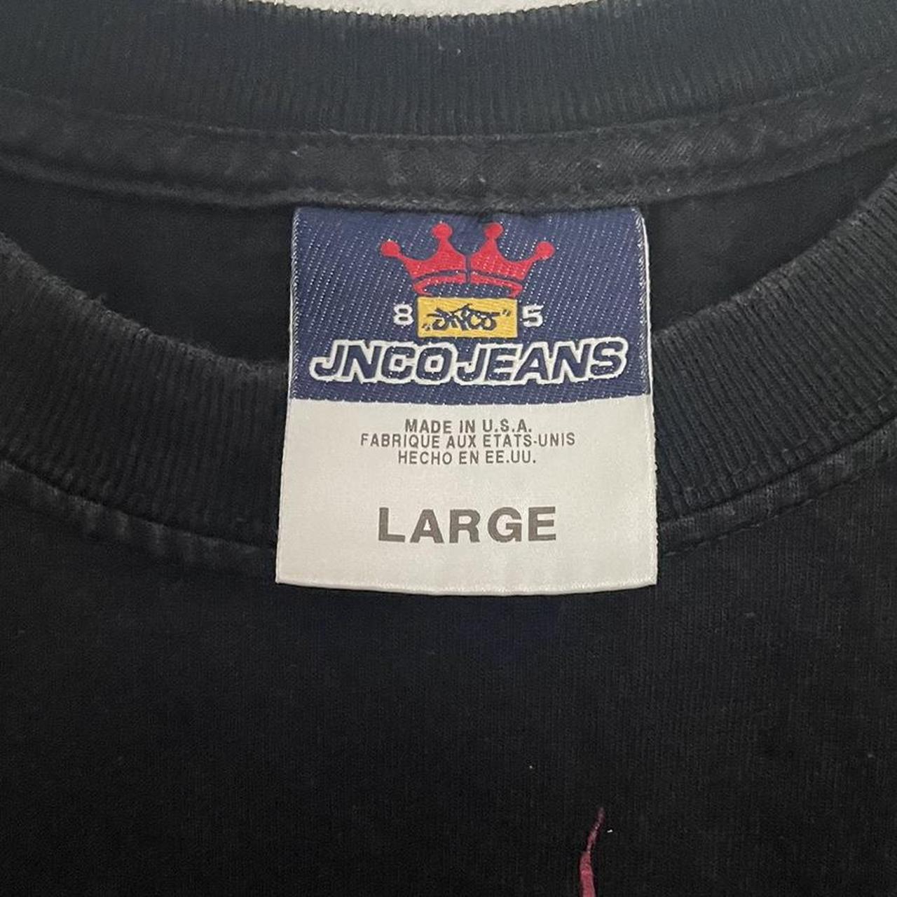 Vintage 2000s jnco jeans skull tee almost new... - Depop