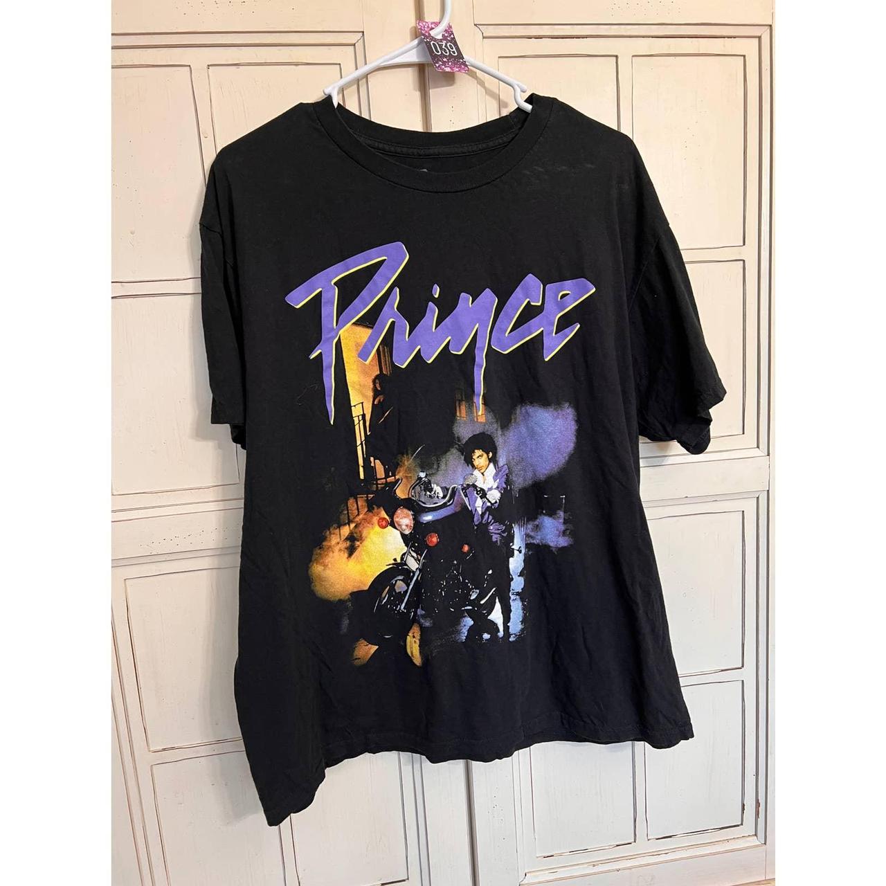 Prince band tee size large in nice condition.... - Depop