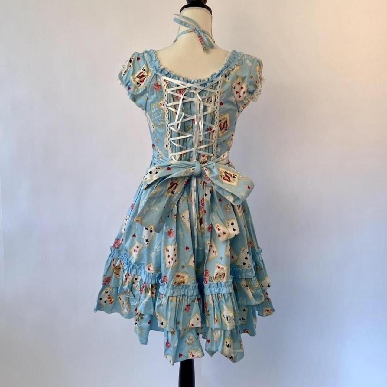 Bodyline Alice card dress Marked as a Japanese size... - Depop