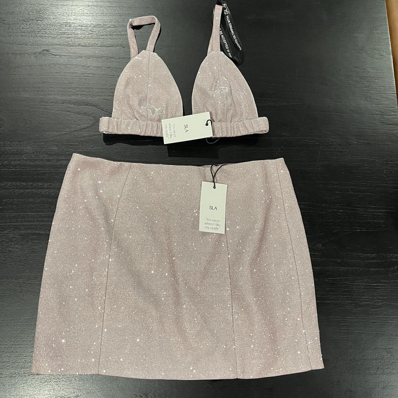 SLA the label pink glitter set. this is a set... - Depop