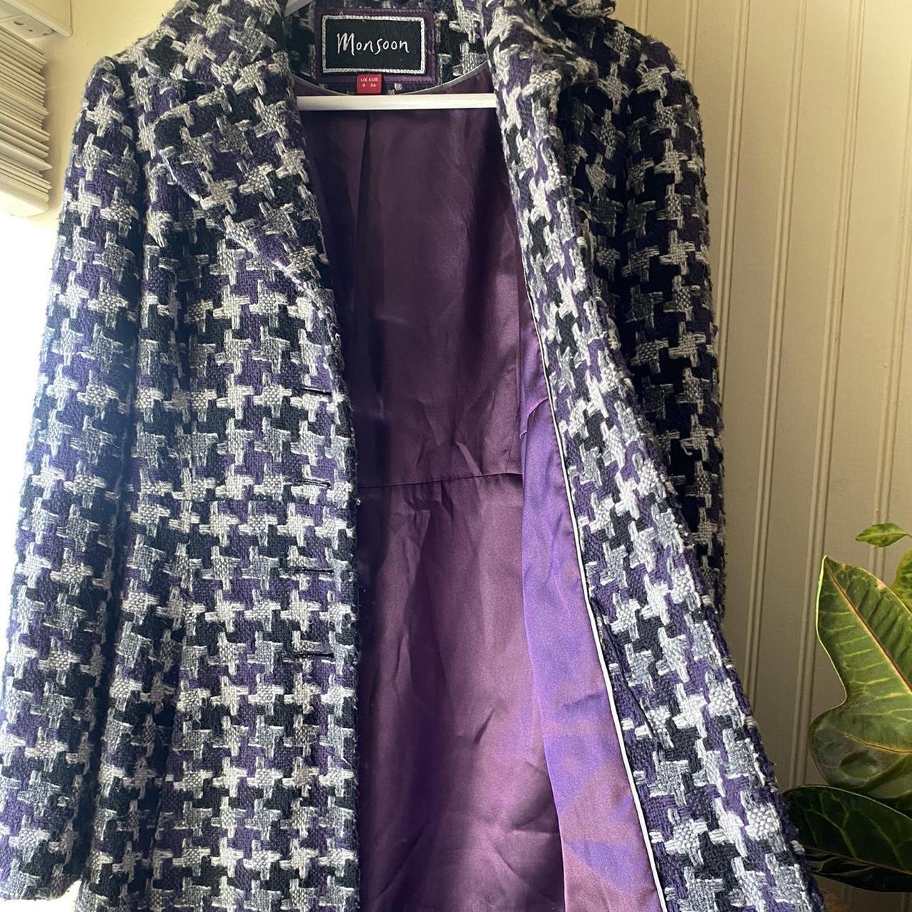 Monsoon winter coat STUNNING MONSOON BUTTON... - Depop