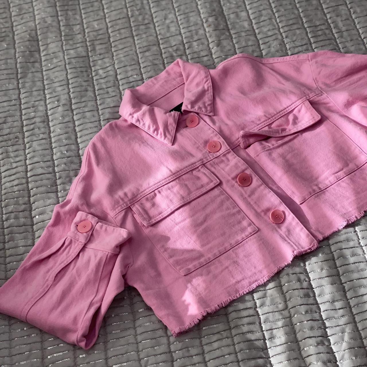 Zara denim top/jacket - Depop