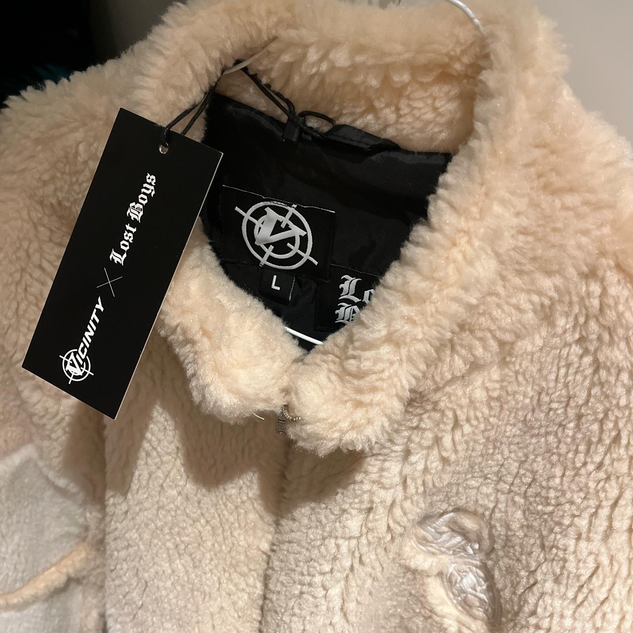 vicinity fleece jacket cream white BRAND NEW with... - Depop