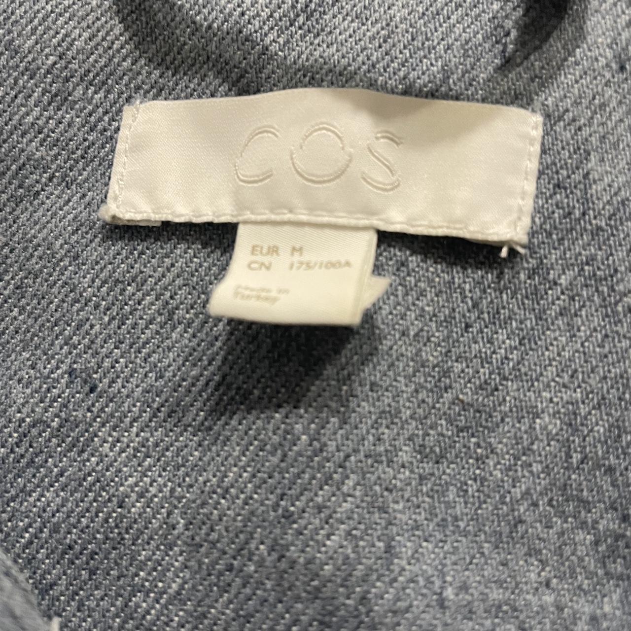 BRAND NEW “COS” DENIM SHIRT-JACKET COOL WORKWEAR... - Depop