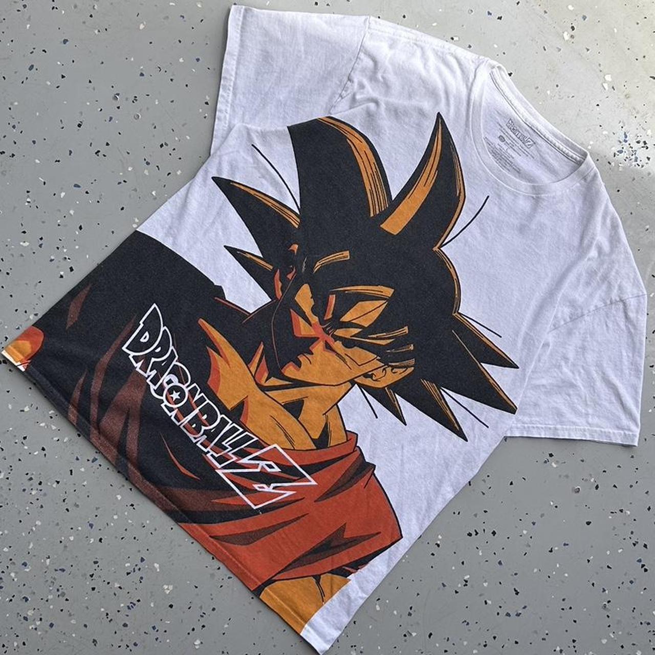 Dragon Ball Z shirt dbz 📏 Sizes: tagged L 🤙 Offers... - Depop