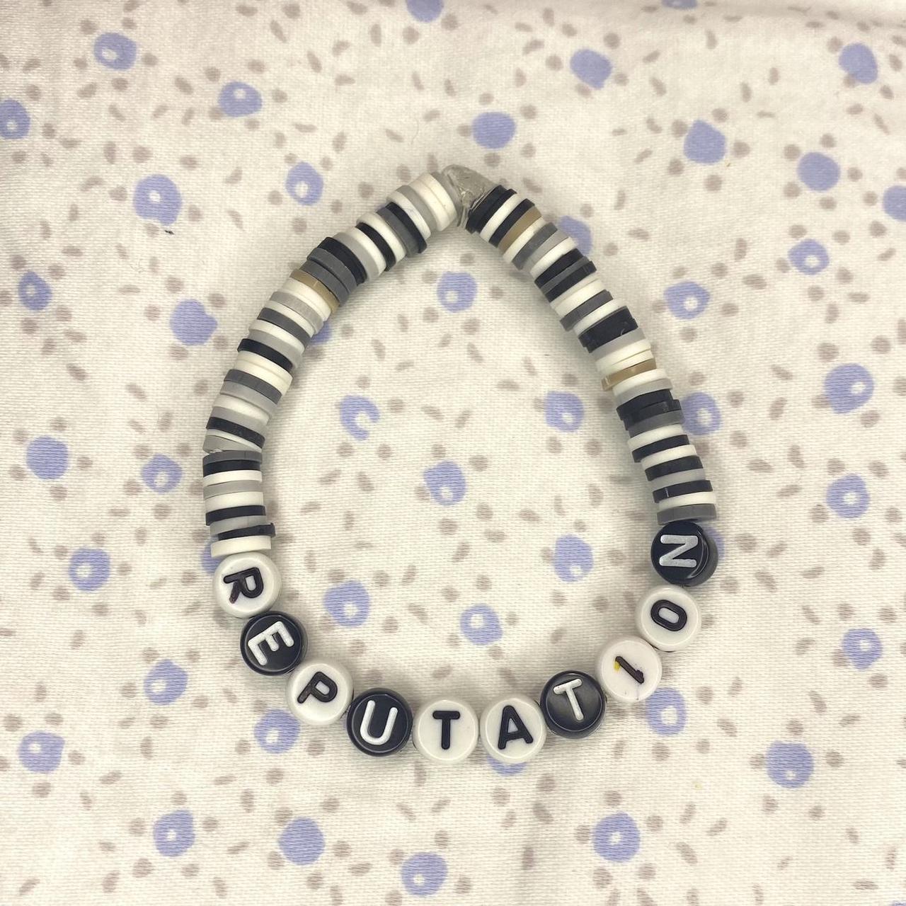 Handmade Reputation friendship bracelet🖤📰 •Inspired... - Depop