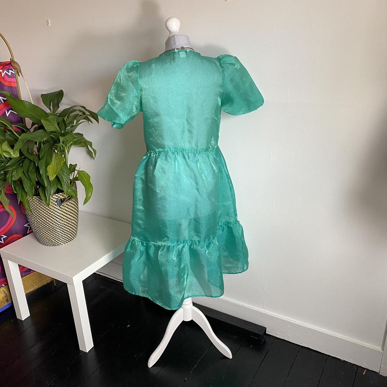 Monki Sheer dress Size S Transparent dress…... - Depop