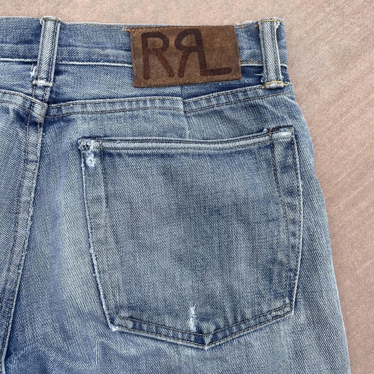 RRL worn in selvedge denim slim fit Size 30x32 In a... - Depop