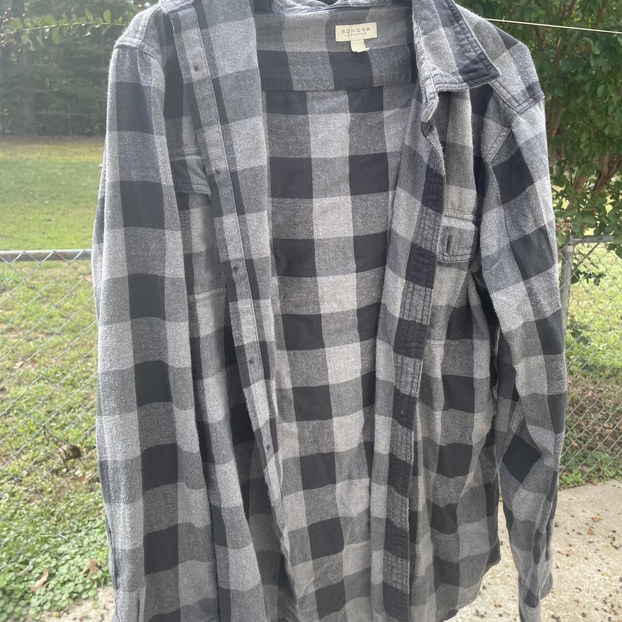 BASIC GREY FLANNEL nuff... - Depop