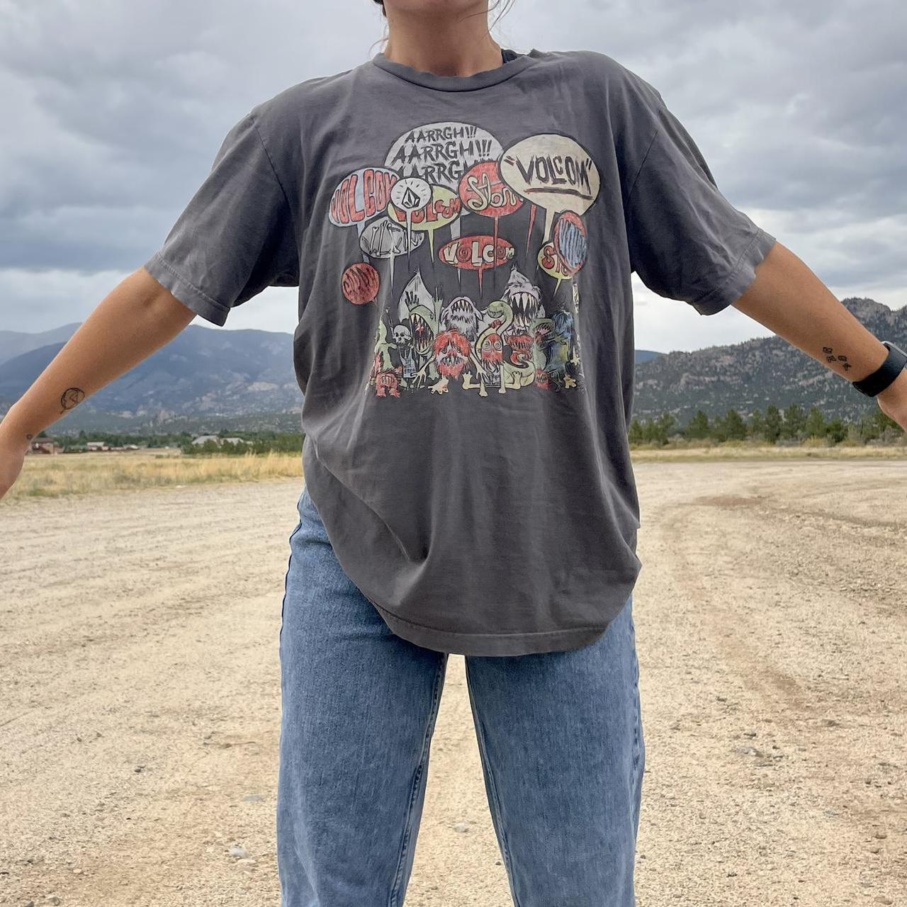 Volcom T Shirt | Size: Large Such a a cool graphic,... - Depop