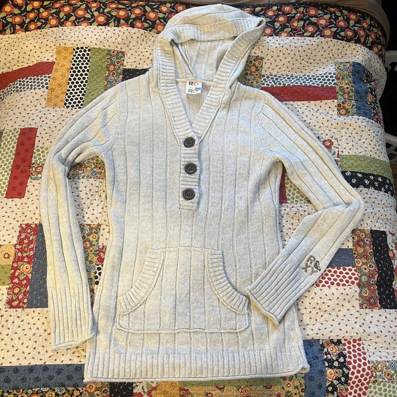 Roxy Sweater Cream Vintage Roxy Sweater Tagged... | Depop