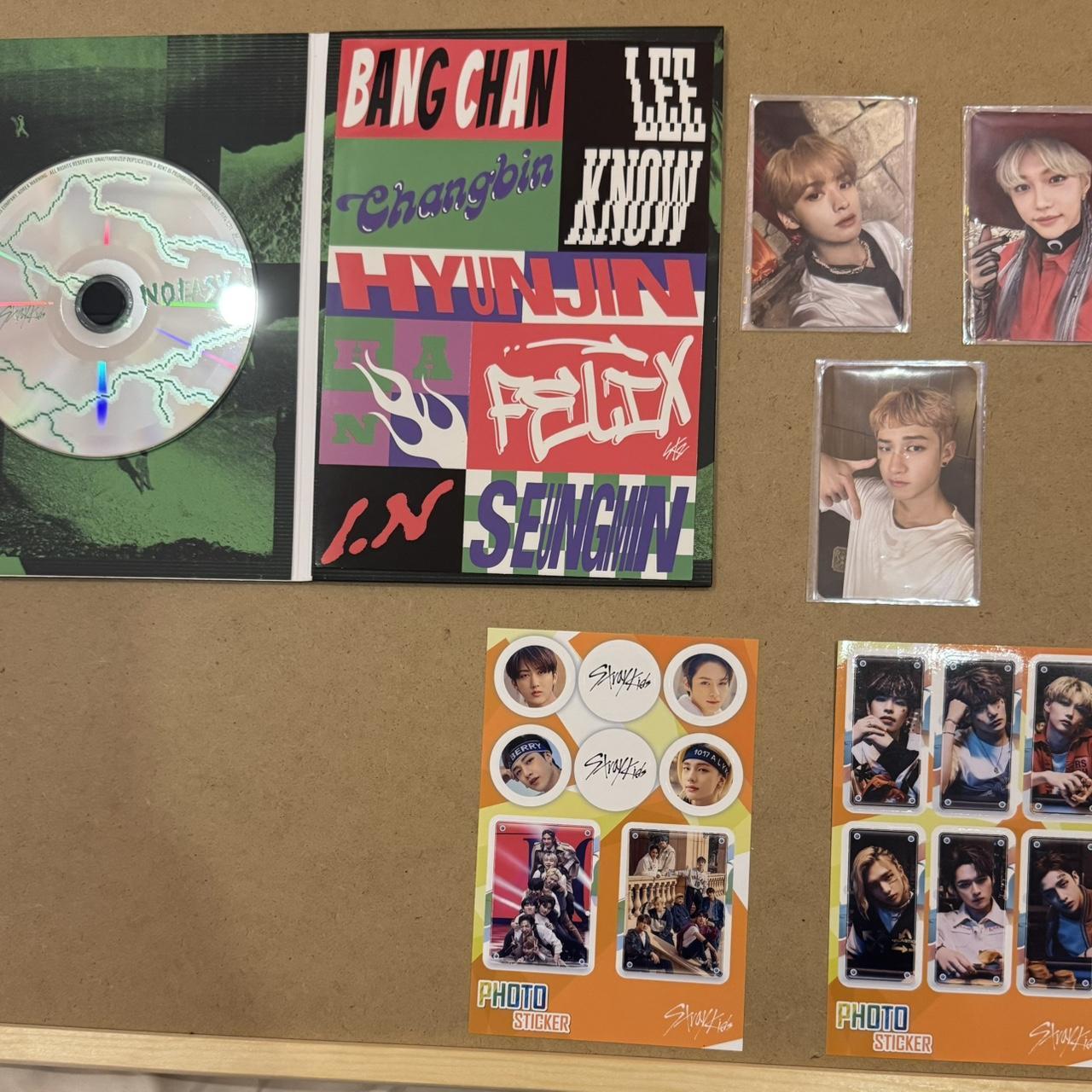 stray kids no easy album WITH inclusions I.N and... | Depop