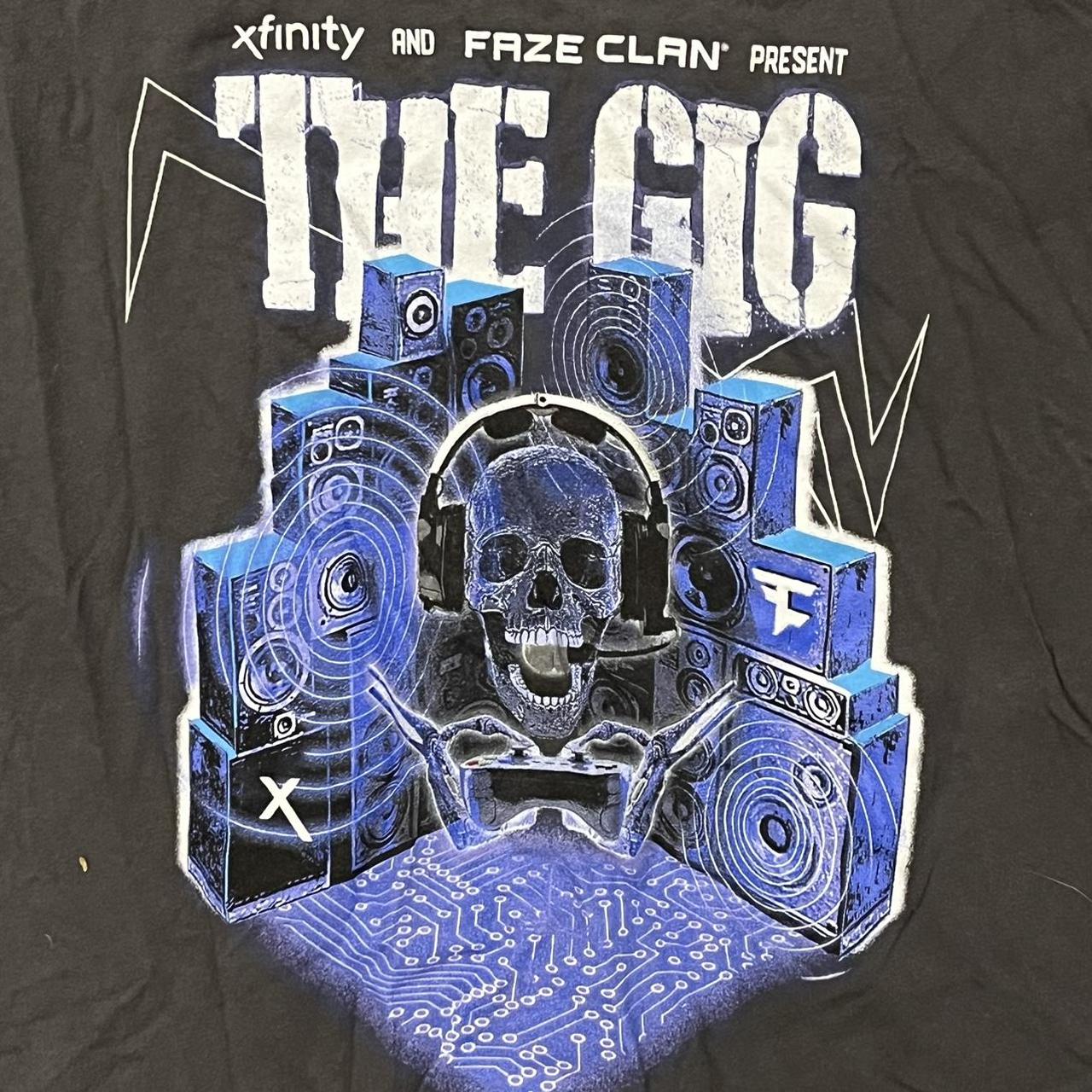 Faze clan x Xfinity event t-shirt The gig Size... - Depop