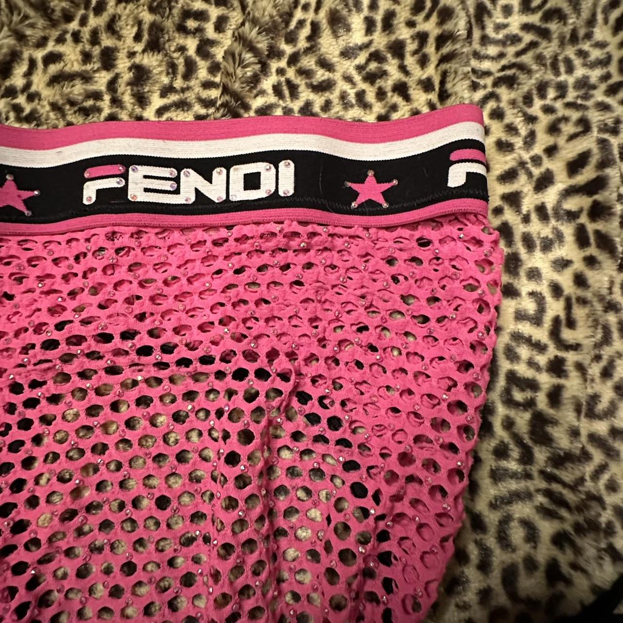 Pink Fendi Exotic DanceWear Outfit 💖📞💰 US small. One... - Depop
