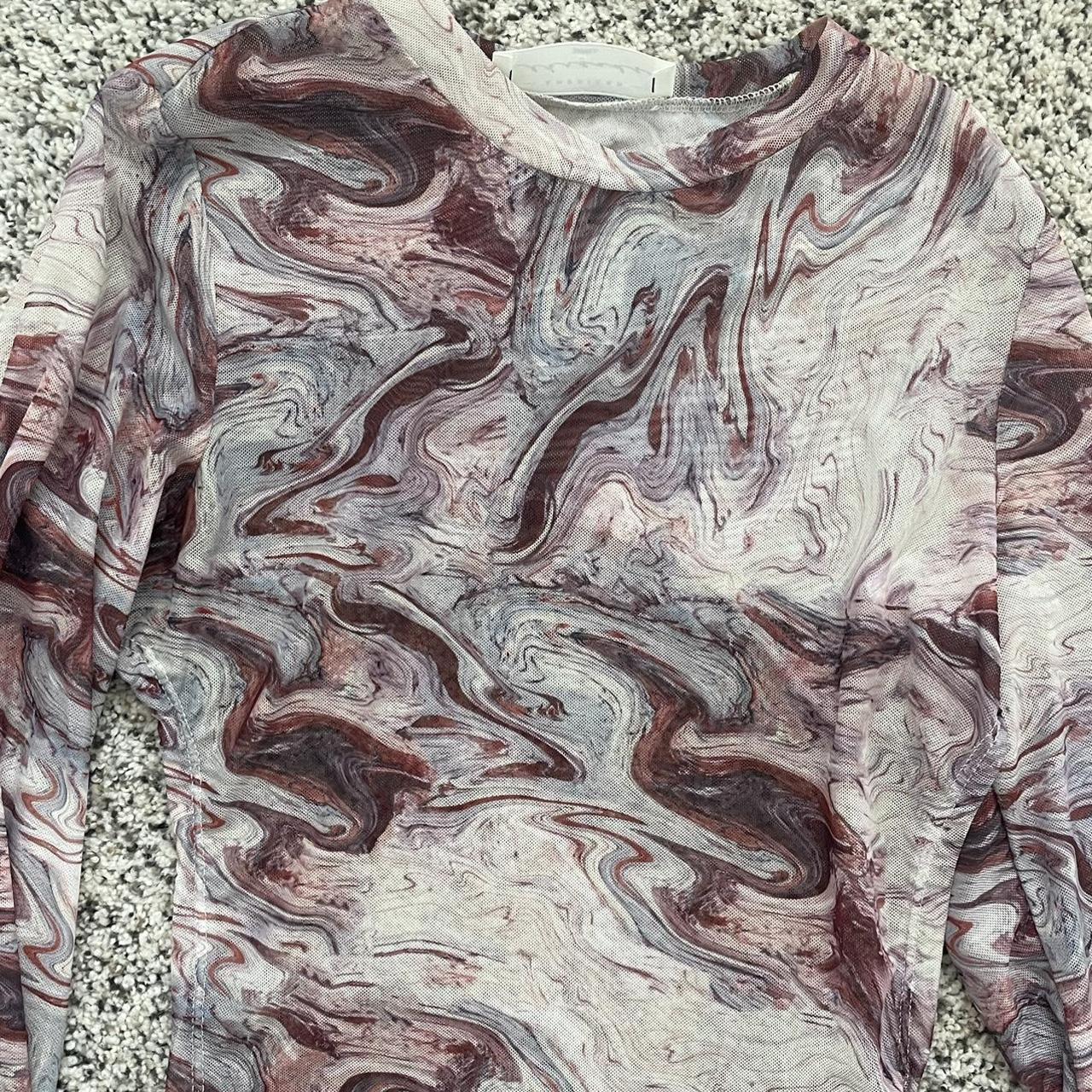 American Threads Women's multi Crop-top | Depop