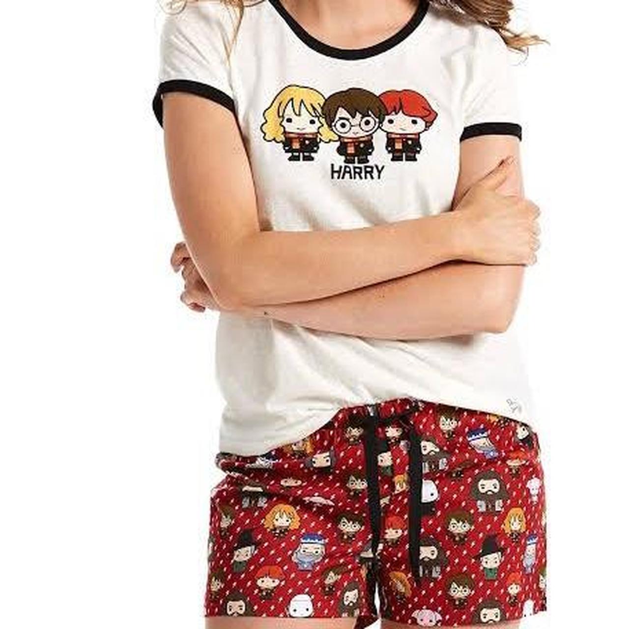 Peter Alexander Harry Potter PJ set. Top xs, shorts... - Depop