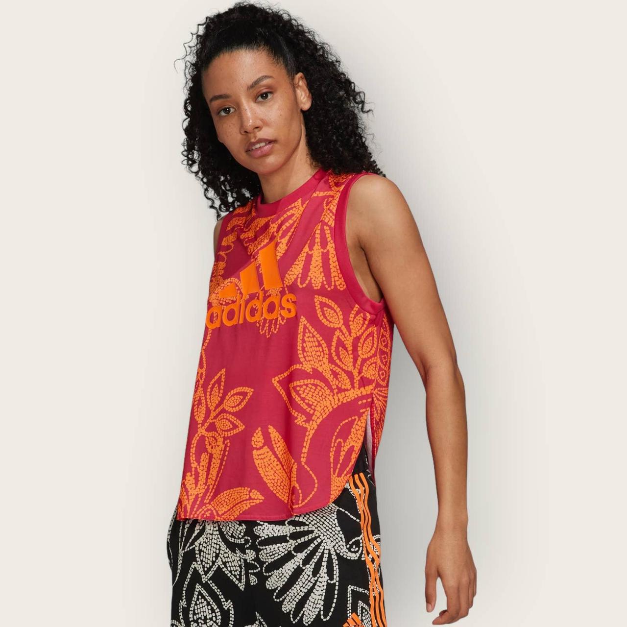 FARM Rio x Adidas Tank Top Size Women... - Depop