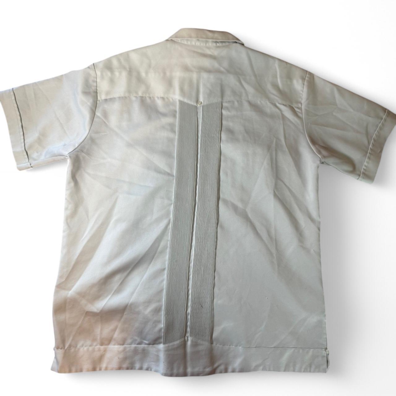 Vintage Collar Shirt w/ embroidered details Lightly... | Depop